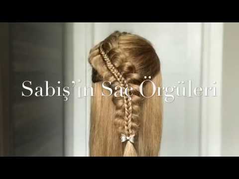 Günlük Saç Örgüleri (Model-20) Ters Örgü ve Mısır Örgü Bir Arada Nasıl Örülür?