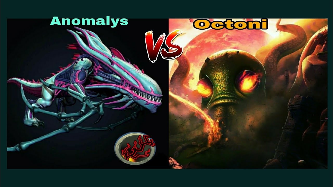 Anomalys ¡El dragon alienigena! vs Octoni - YouTube