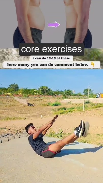 Effective core exercises 🔥🔥🔥........ - YouTube