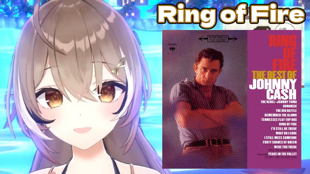 Mumei Sings "The Ring Of Fire" by Johnny Cash | Karaoke - YouTube