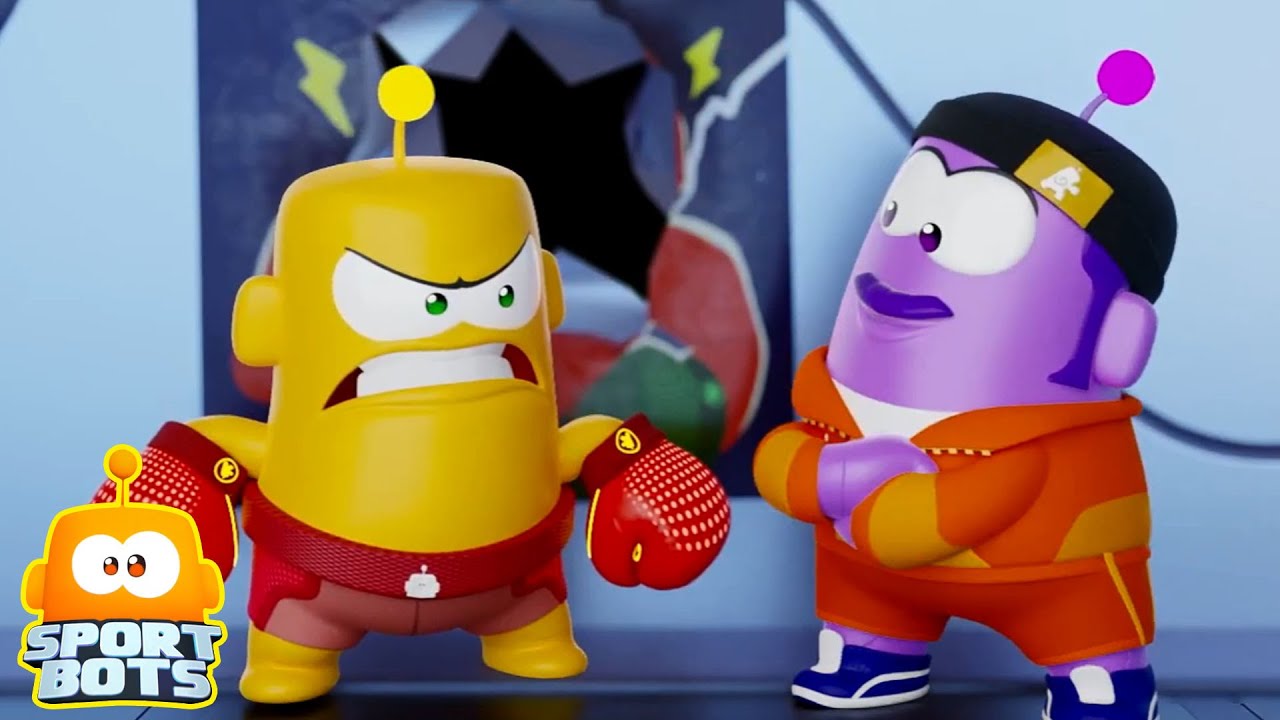 Ang Ilalim na Aso + Higit Pang Mga Cartoon ng Sport Bots - YouTube