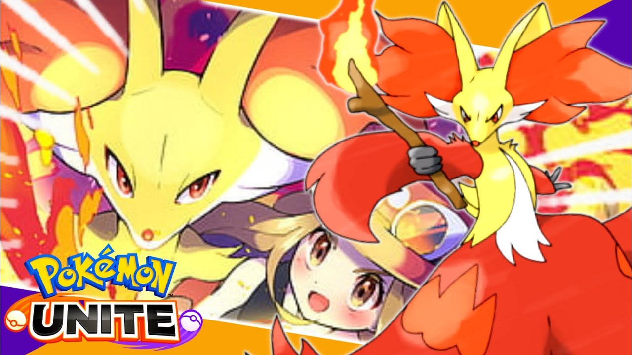 Delphox Pokemon Unite Gameplay Clips In Best Fire Pokemon In Unite 🔥 ...