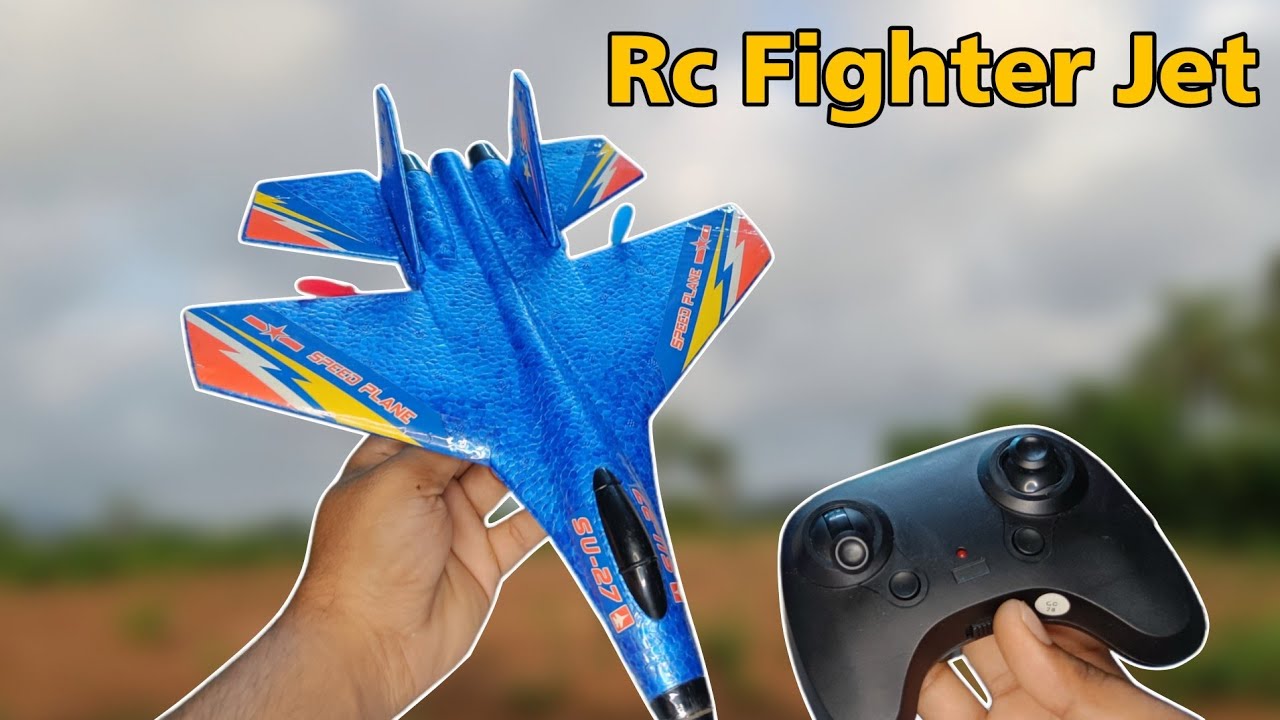 RC Fighter Jet Sukhoi Su 27 | Unboxing & Testing | RC Airplane | PM Diy ...