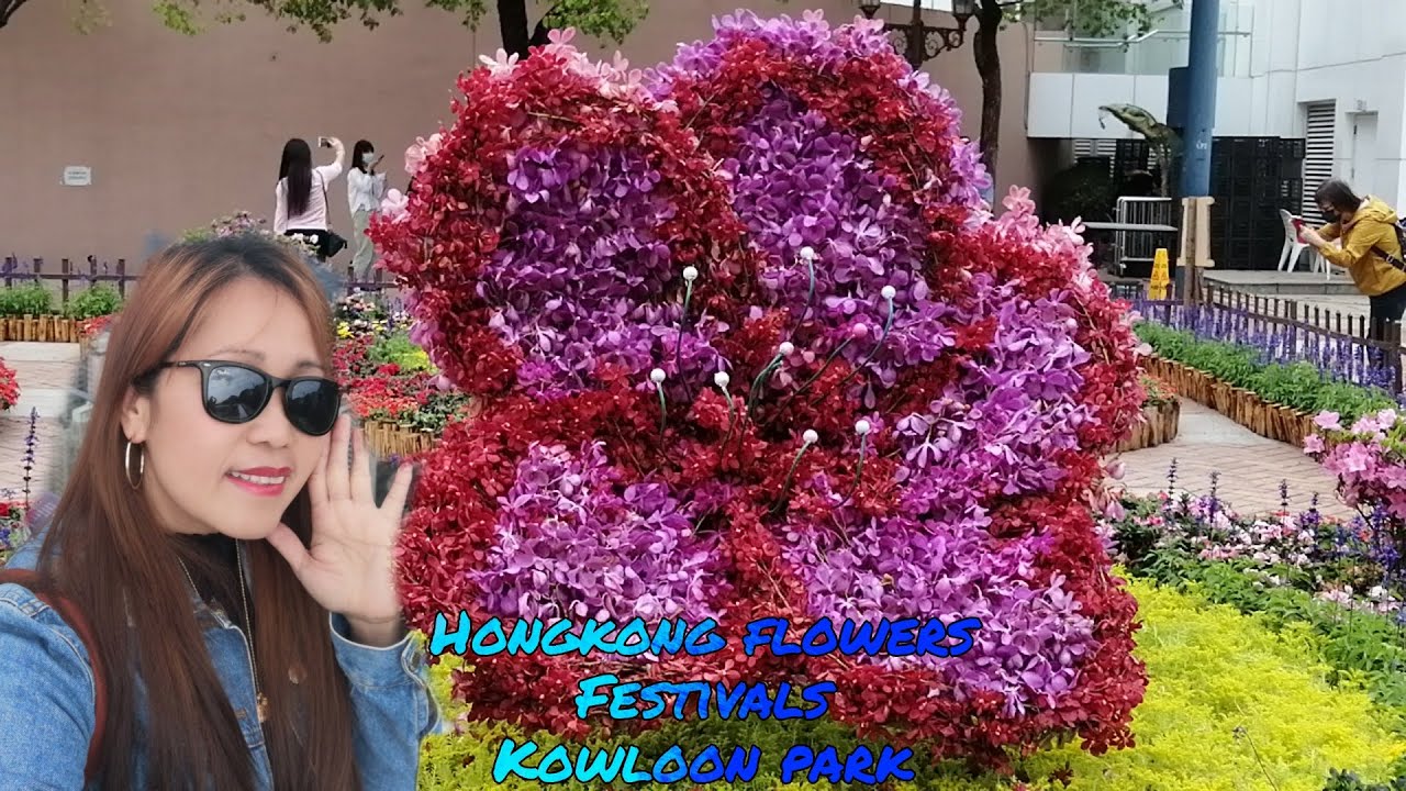 KOWLOON PARK FLOWER ENTRY FOR HONGKONG FLOWERS FESTIVAL SHOWS - YouTube