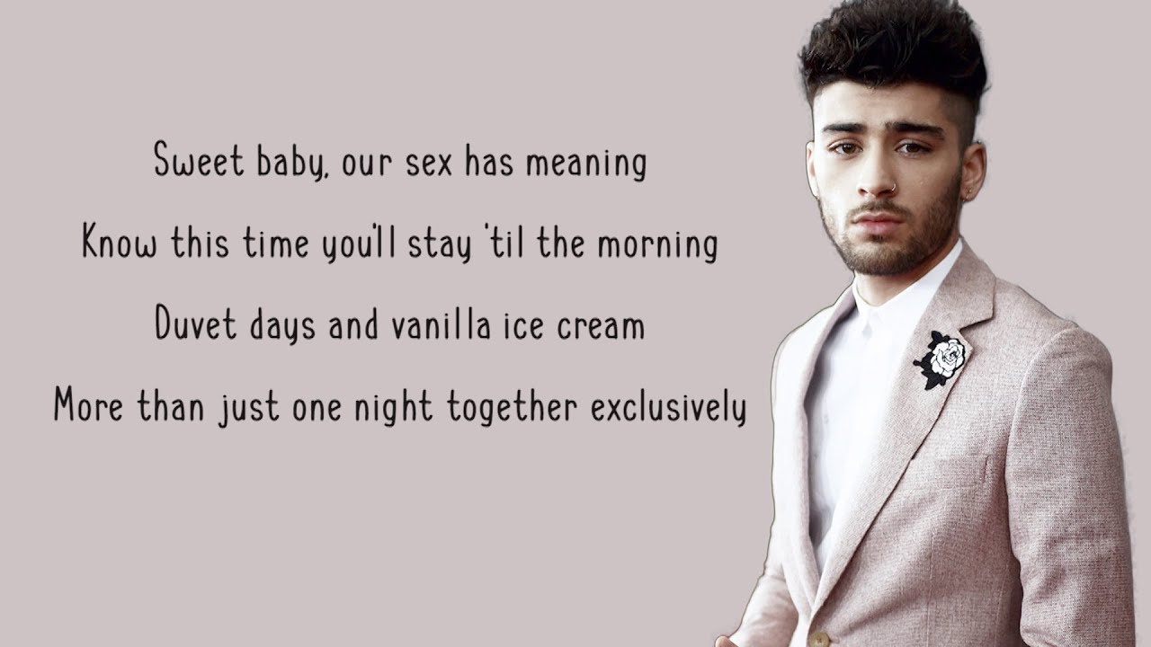 ZAYN - Let Me (Lyrics) - YouTube