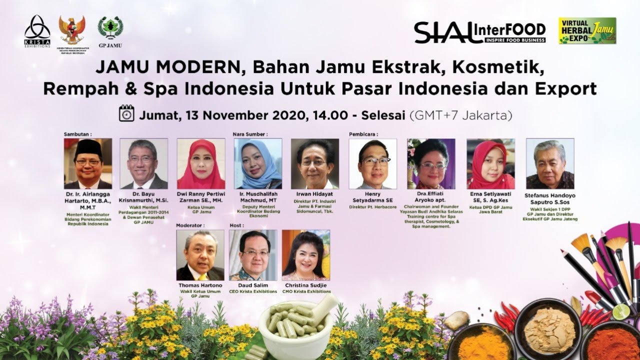 Jamu Modern, Bahan Jamu Ekstrak, Kosmetik, Rempah & Spa Indonesia untuk ...