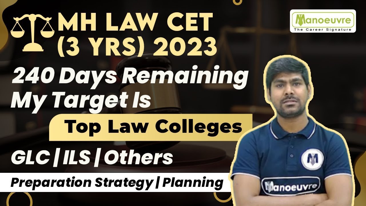MH LAWCET (3 YRS) 2023 - 240 Days Remaining | Top Law Colleges | GLC ...