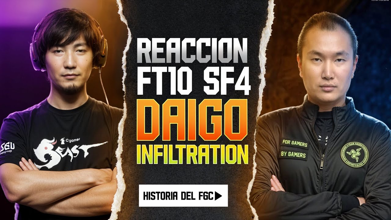 ¡Historia del FGC! Daigo vs Infiltration El FT10 Más ÉPICO de Street ...