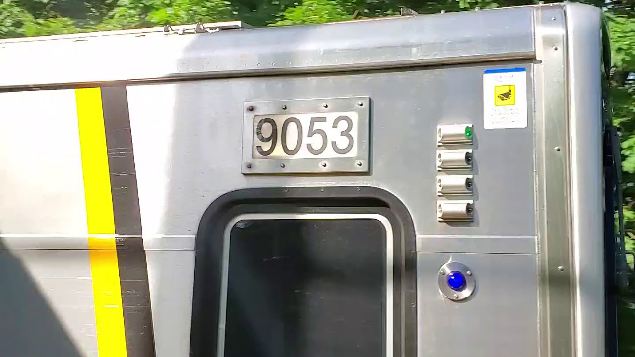 LIRR: M9 #9053-#9054/#9025 on the 8:48am to Atlantic Terminal arriving ...