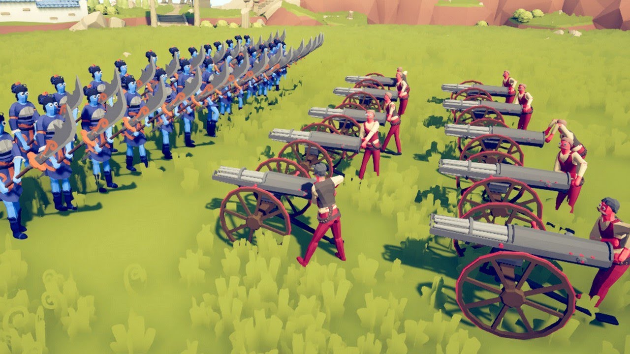 TABS Unit Creator Funny Moments– Tree Giant & Gatling Gun & Lady Red ...