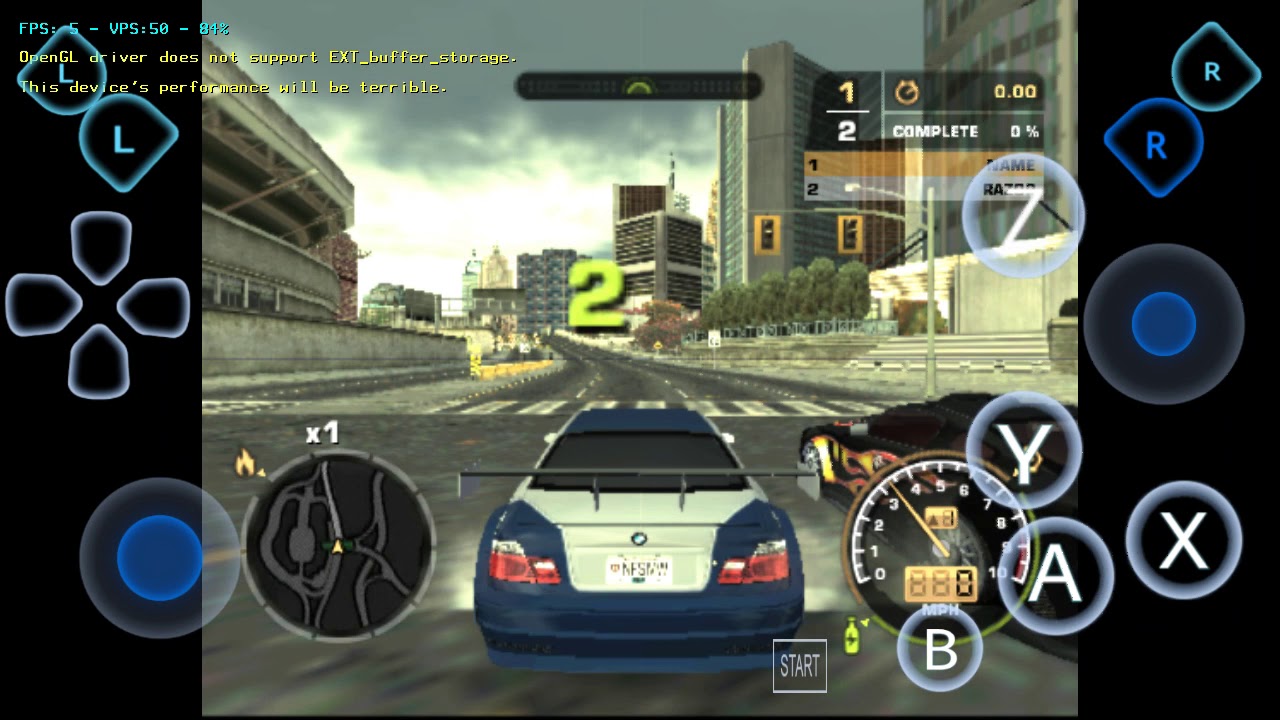 NFS most wanted (Gamecube) | Dolphin MMJ Snapdragon 425 - YouTube