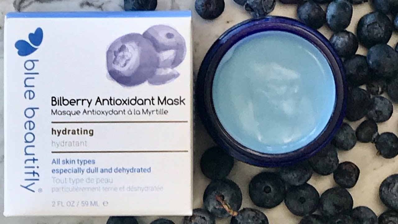 How to use Bilberry Antioxidant Mask - YouTube