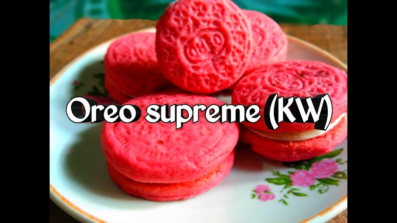 Mudah !! bikin oreo supreme versi KW | 4 bahan utama di dapur | tanpa ...