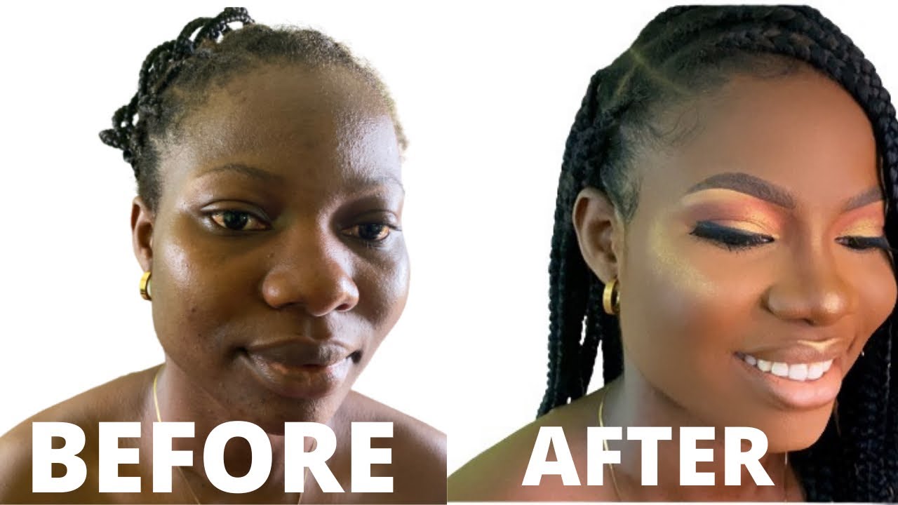 *TUTORIAL* HOW TO DO A SOFT SIMPLE EVERYDAY MAKEUP ON A DARK SKIN ...