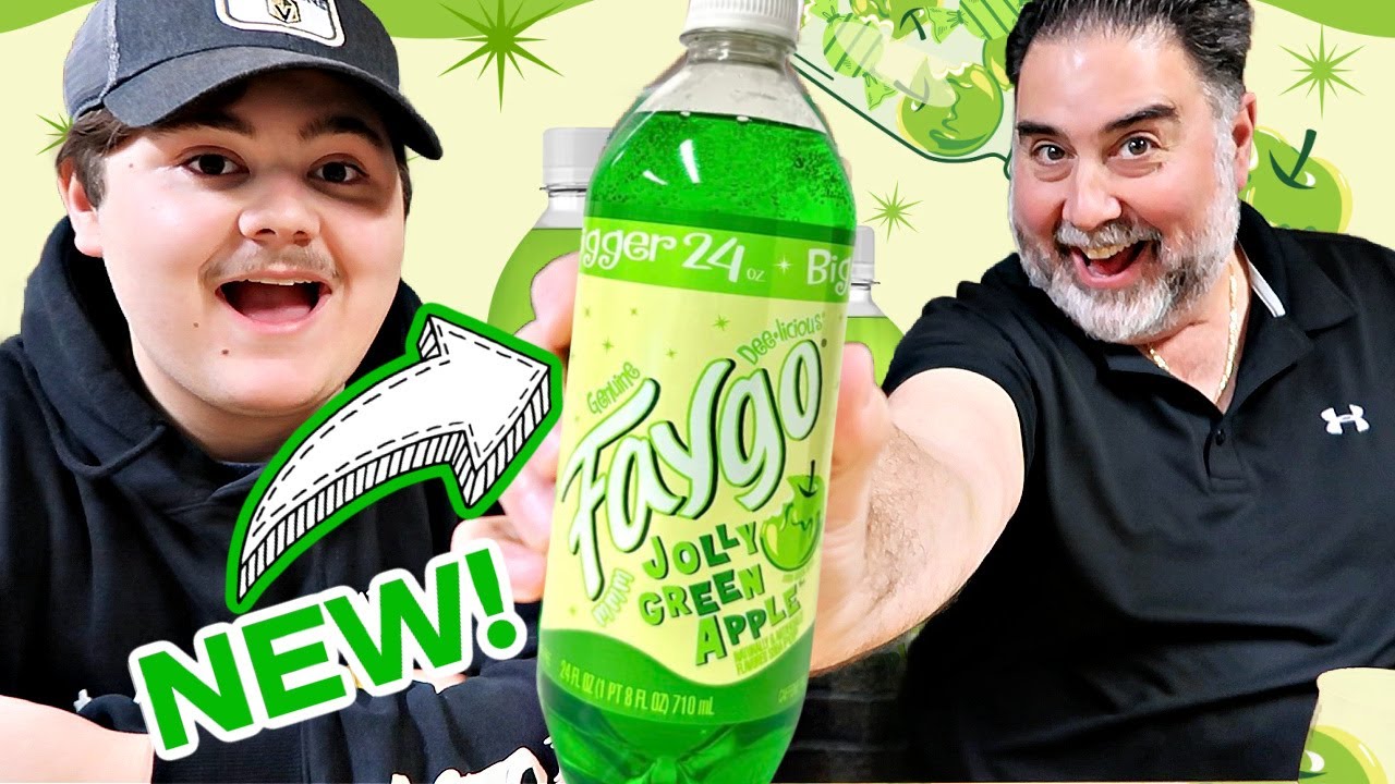 We Tested Faygo Jolly Green Apple Pop and Here's the Verdict! - YouTube
