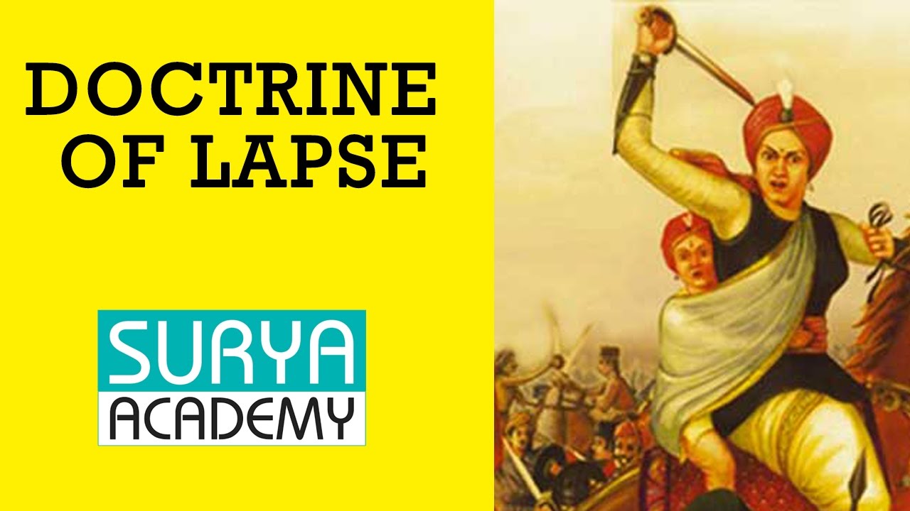 TNPSC Group 1 Modern India Doctrine Of Lapse Good Governance YouTube