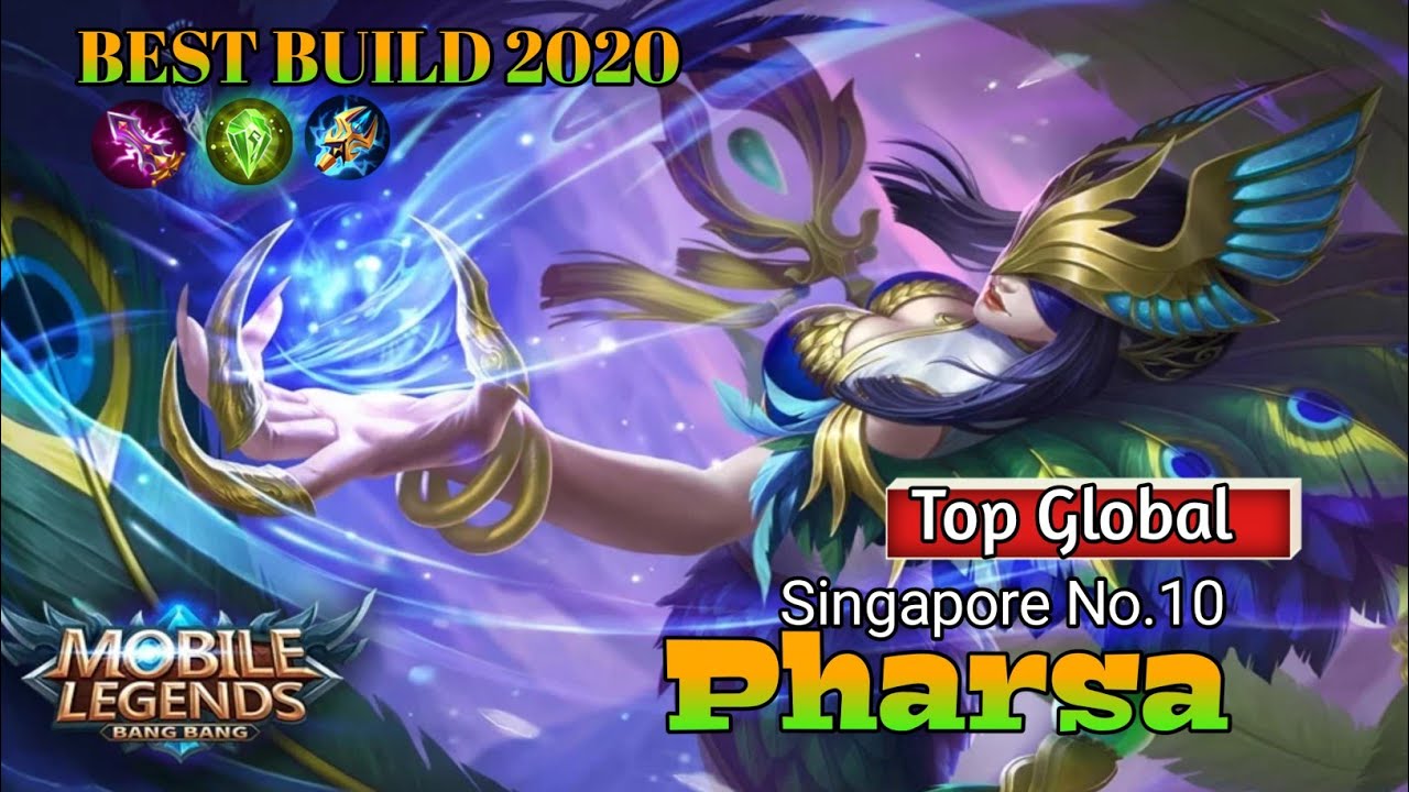 The Best Build Pharsha 2020-Top Global Pharsa!!! MLBB. - YouTube