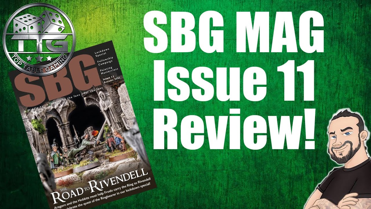 Middle Earth Strategy Battle Game - SBG MAG Issue 11 Review - YouTube