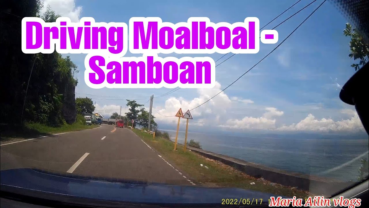 Driving from Moalboal to Samboan - YouTube