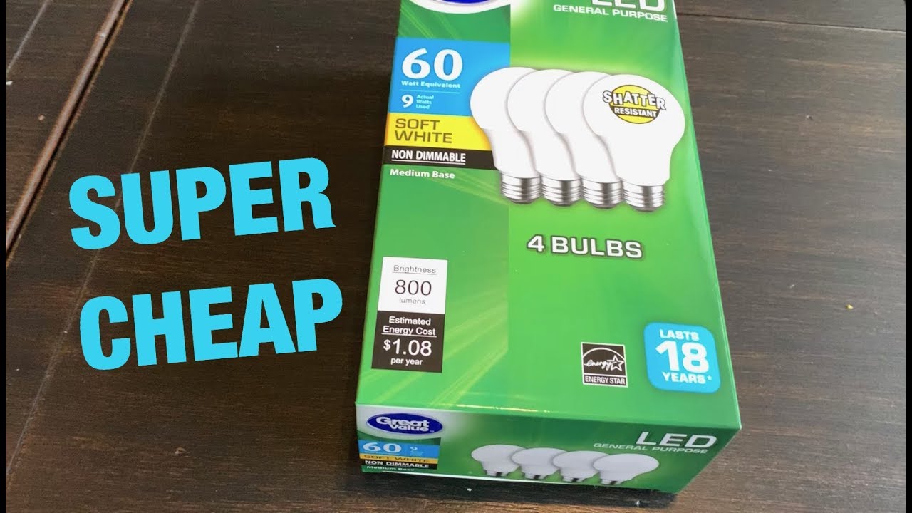 Deal Alert - Super Cheap LED Light Bulbs - YouTube