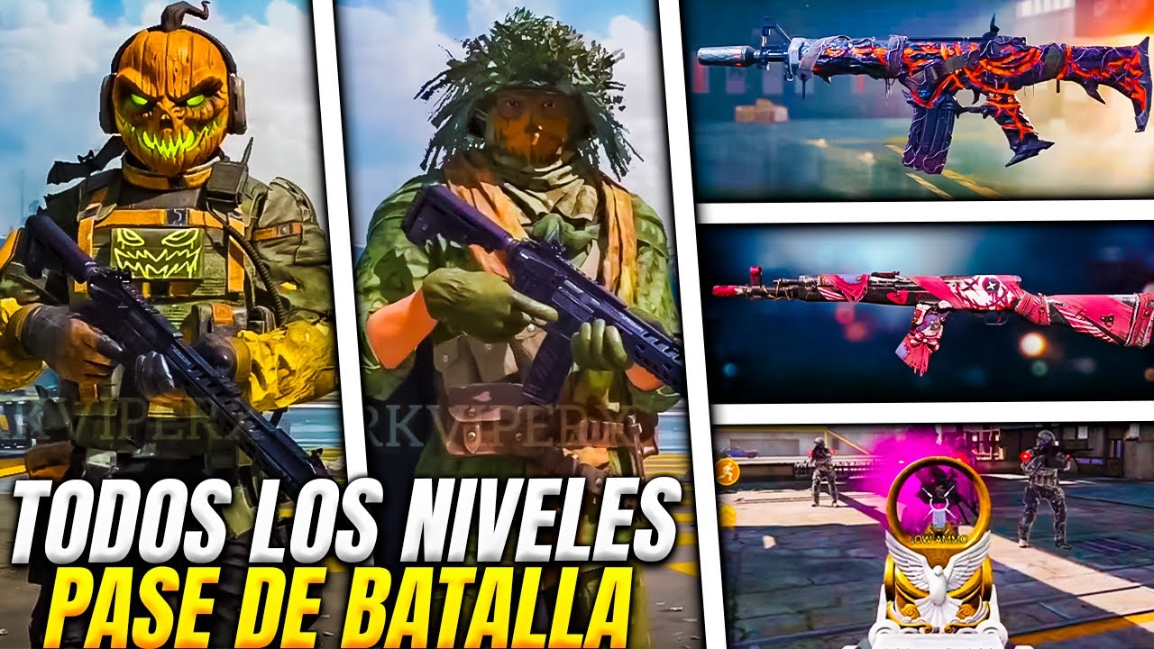TODOS los NIVELES y RECOMPENSAS del PASE DE BATALLA de la TEMPORADA 9 ...