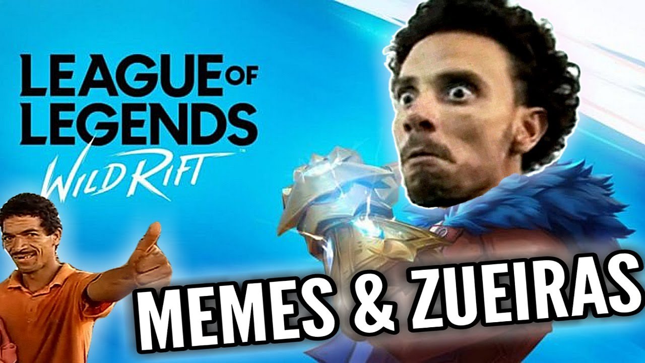 WILD RIFT (LOL MOBILE) - MEMES E ZUEIRAS SOBRE O GAME!! - YouTube