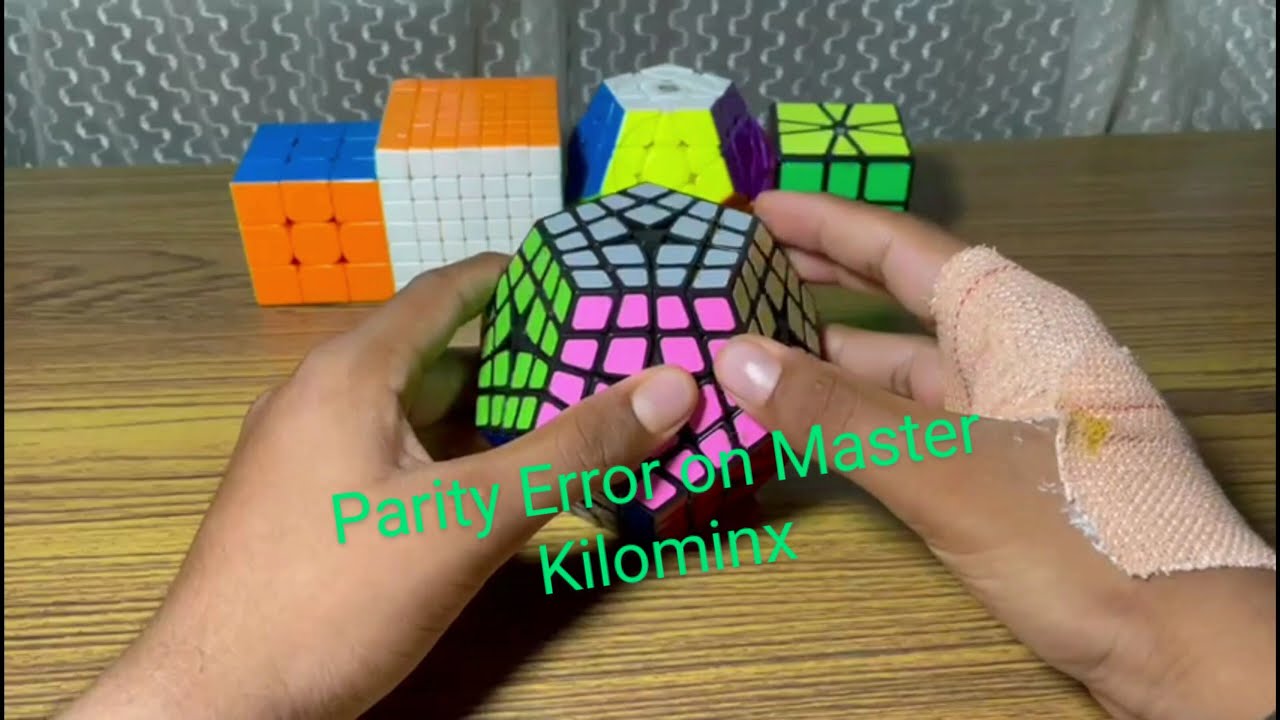How to Solve Parity Error ON Master Kilominx #AS_RUBIKS - YouTube
