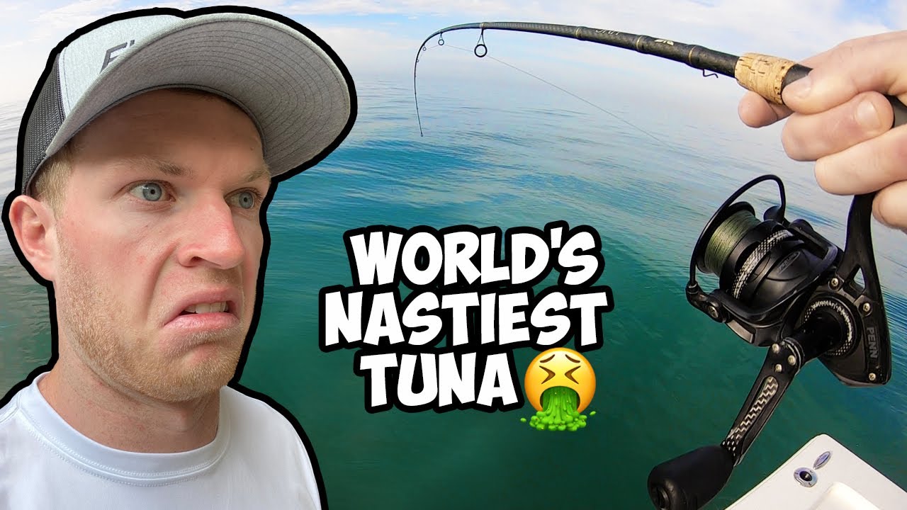 Catching the WORLD'S WORST TASTING TUNA!!! (EPIC FUN) - YouTube