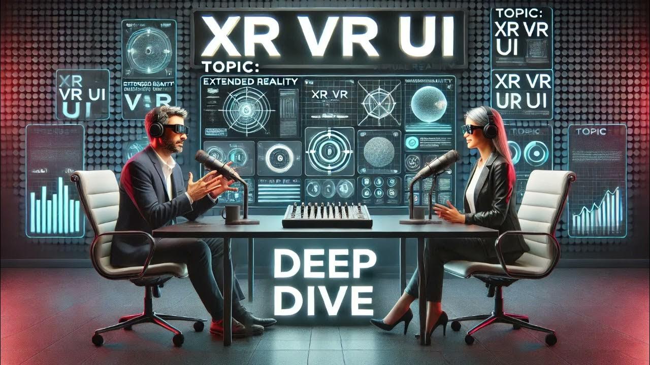 VR AR XR User interface design - a Deep Dive conversation podcast about spatial computing UI ...