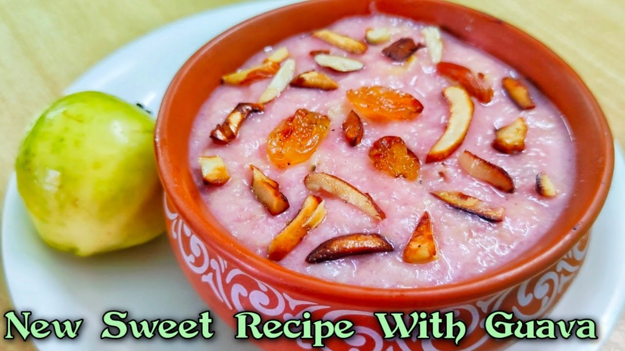 Unique Sweet Recipe With Guava | Jamakaya Recipe | Quick & Easy Sweet ...