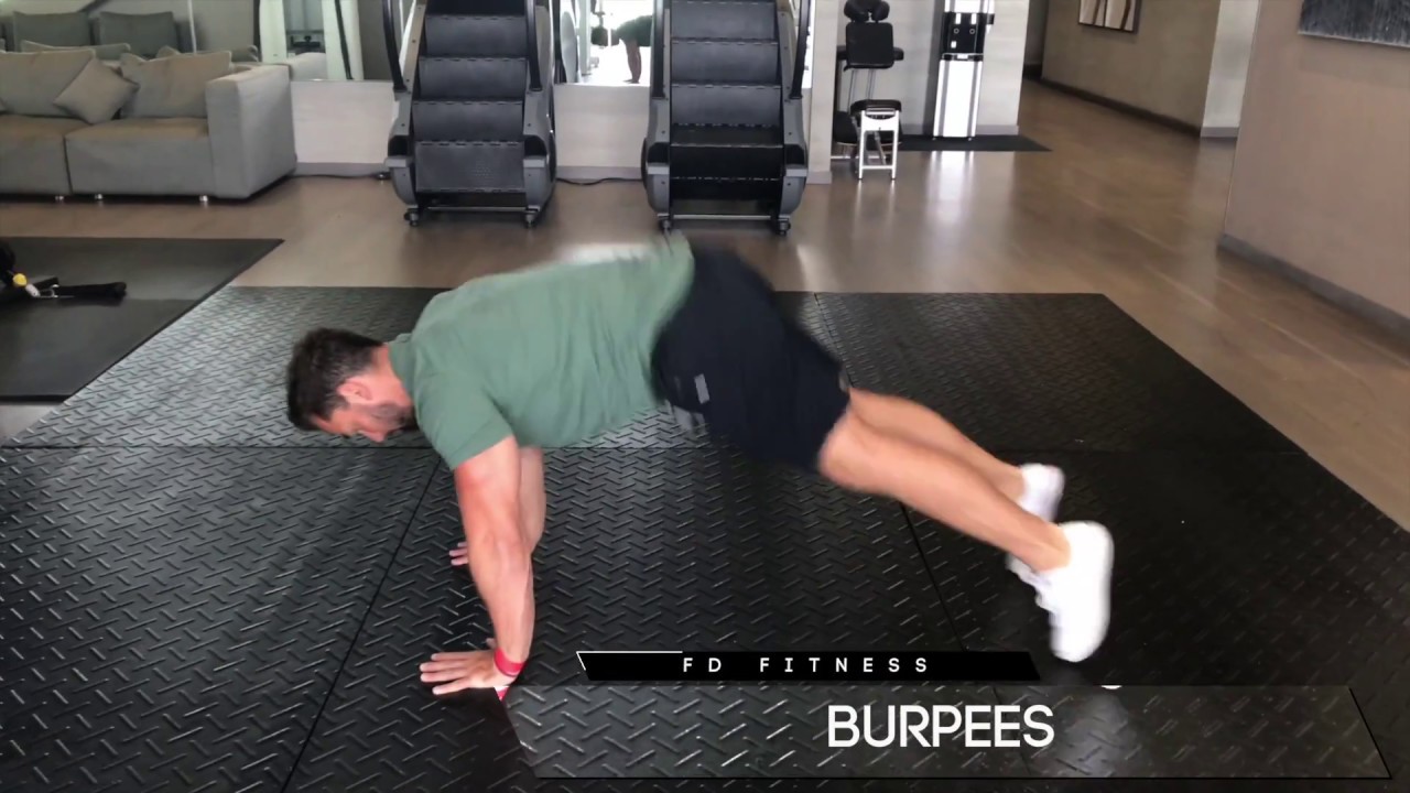 Burpees - FD Fitness - YouTube