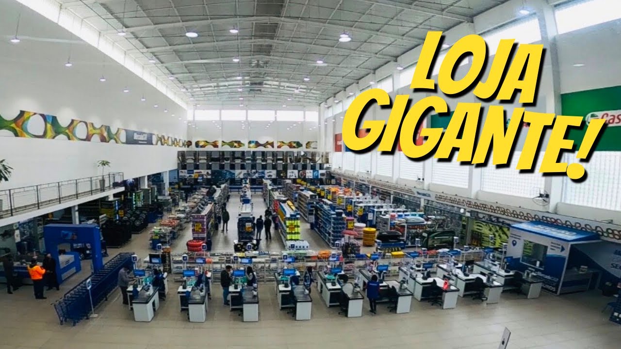LOJA GIGANTESCA DE PRODUTOS PARA CARRO! MERCADO CAR SANTO ANDRÉ - YouTube
