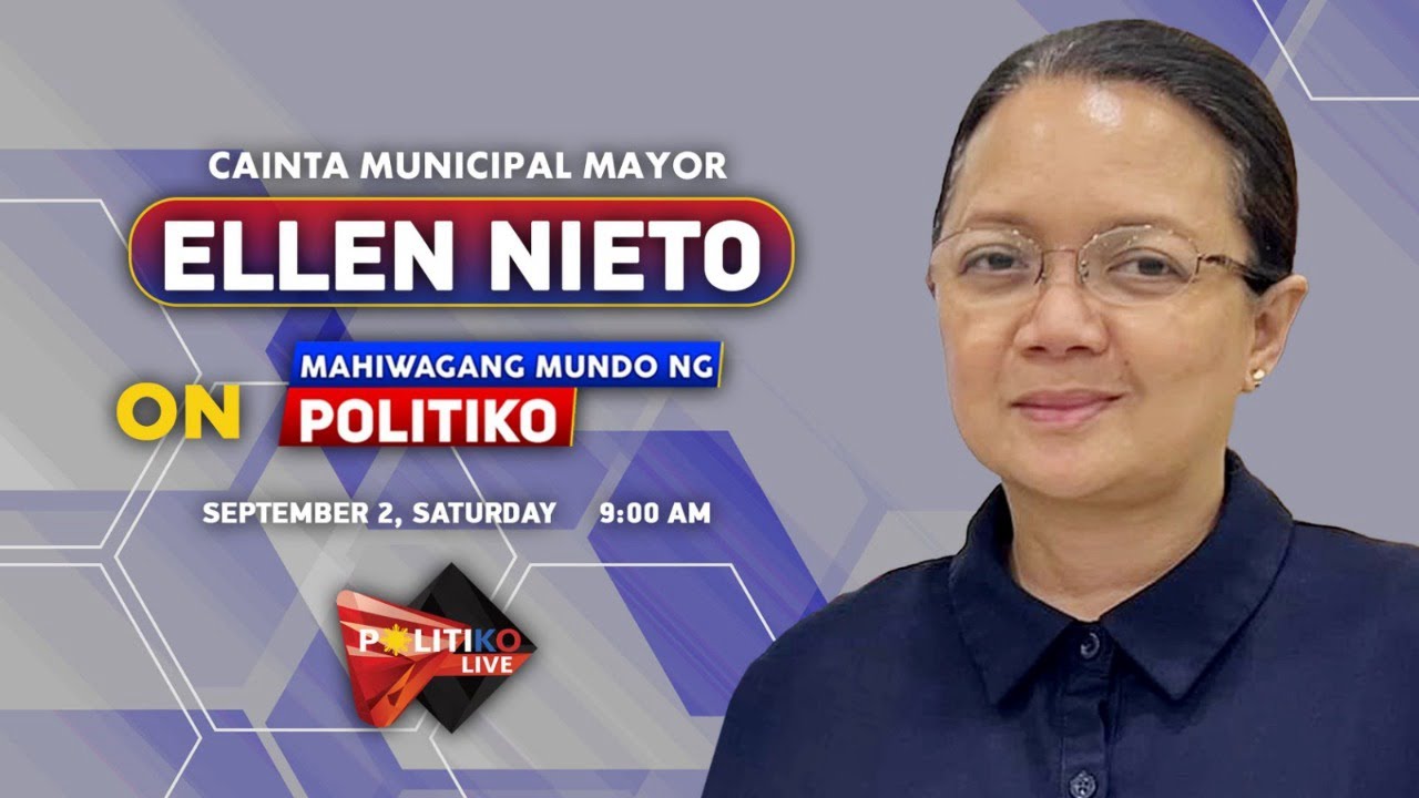 Cainta Mayor Elen Nieto sa Mahiwagang Mundo ng Politiko with Reymund ...