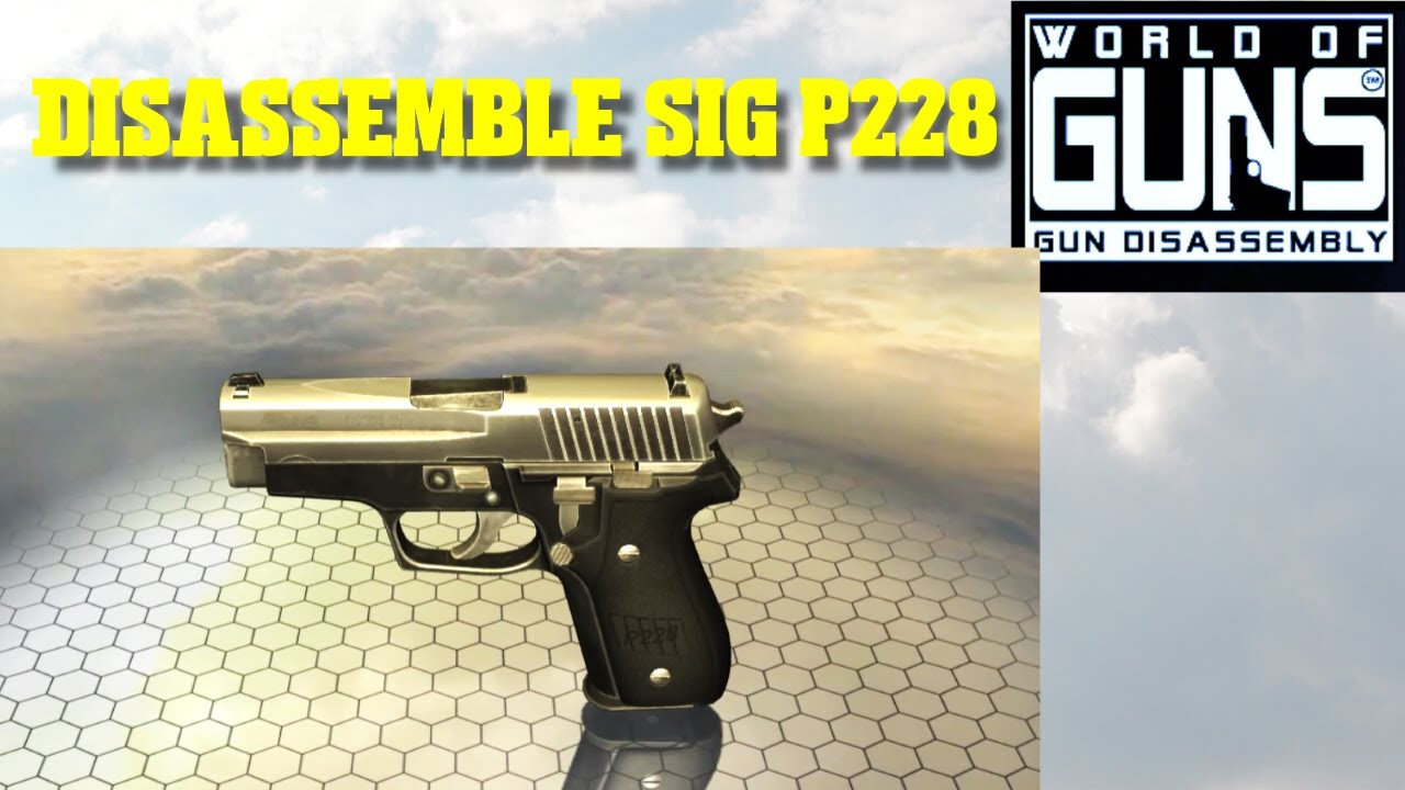 Disassemble SIG P228 | World of Guns- Gun Disassembly | Gameplay #6 ...