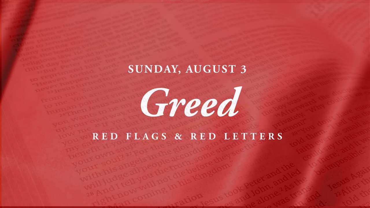 Red Flags: Greed - YouTube