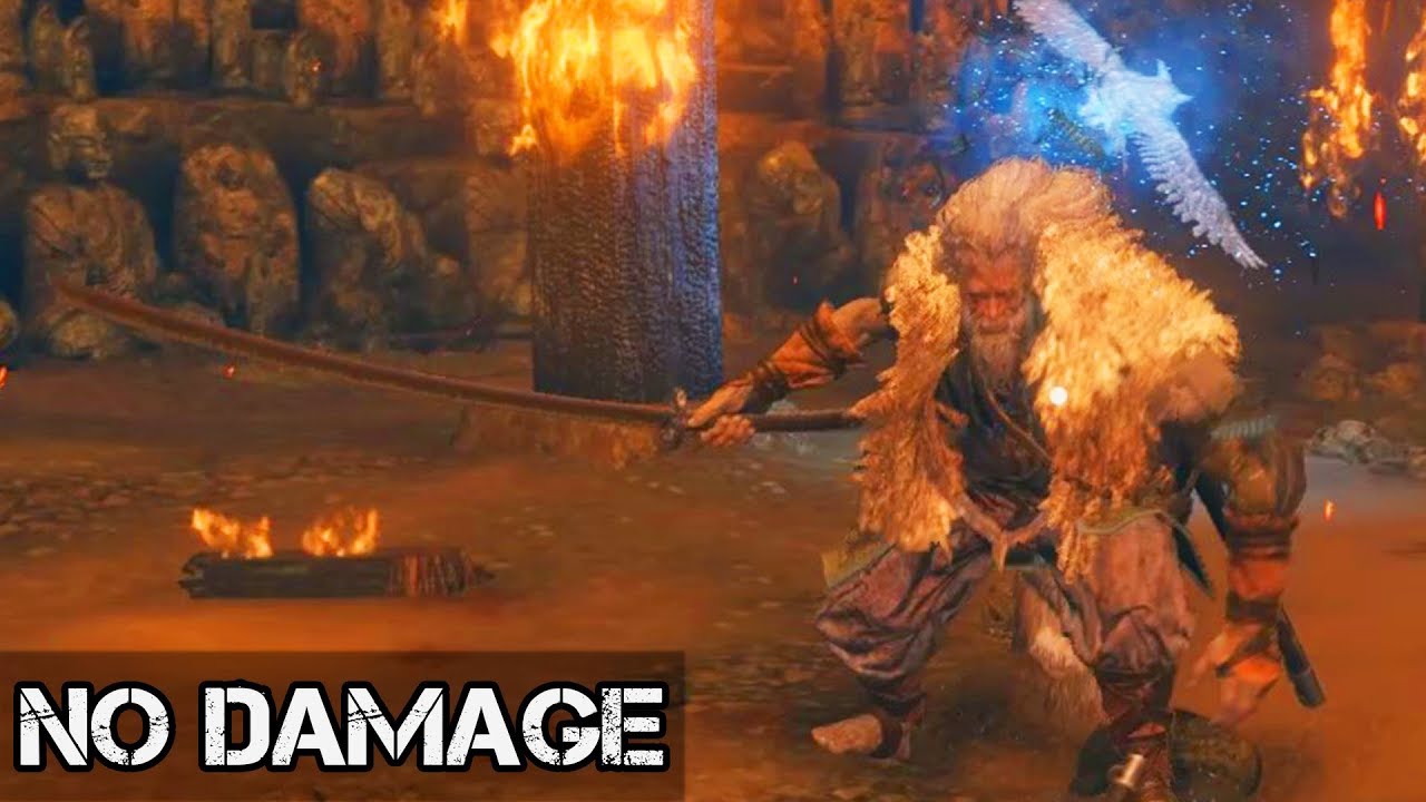 Father Owl (No Damage) No Prothestic/Item Boss Fight - Sekiro: Shadows ...