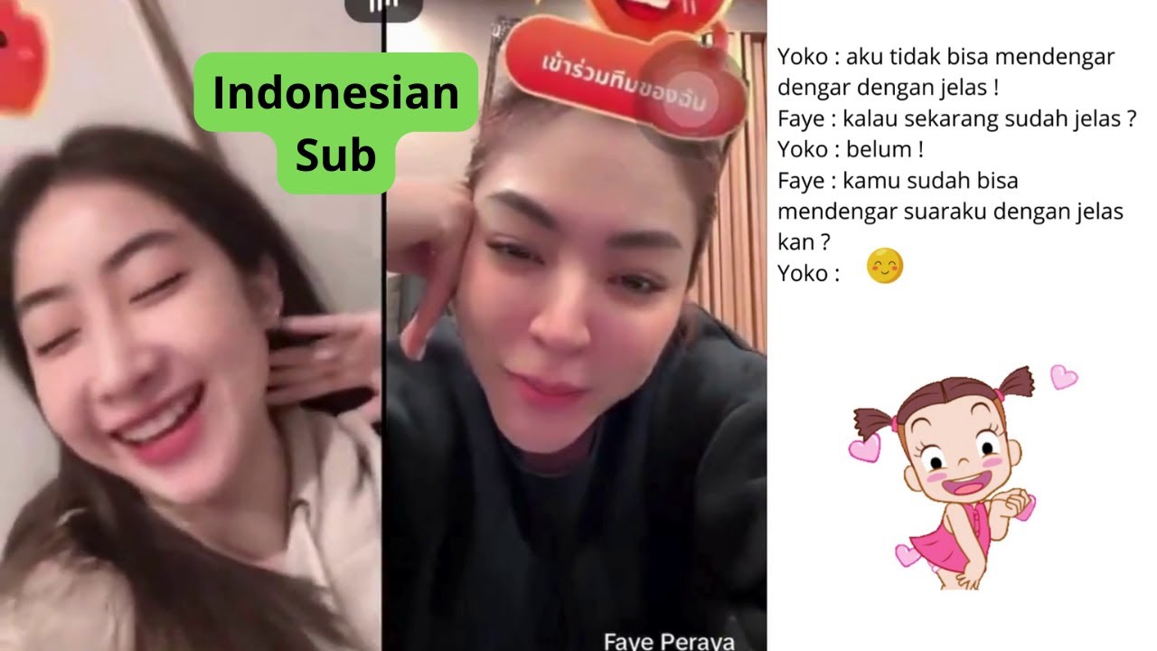 Faye Yoko Live Tiktok Sub Indo Full Terbaru - Faye And Yoko Blank The ...