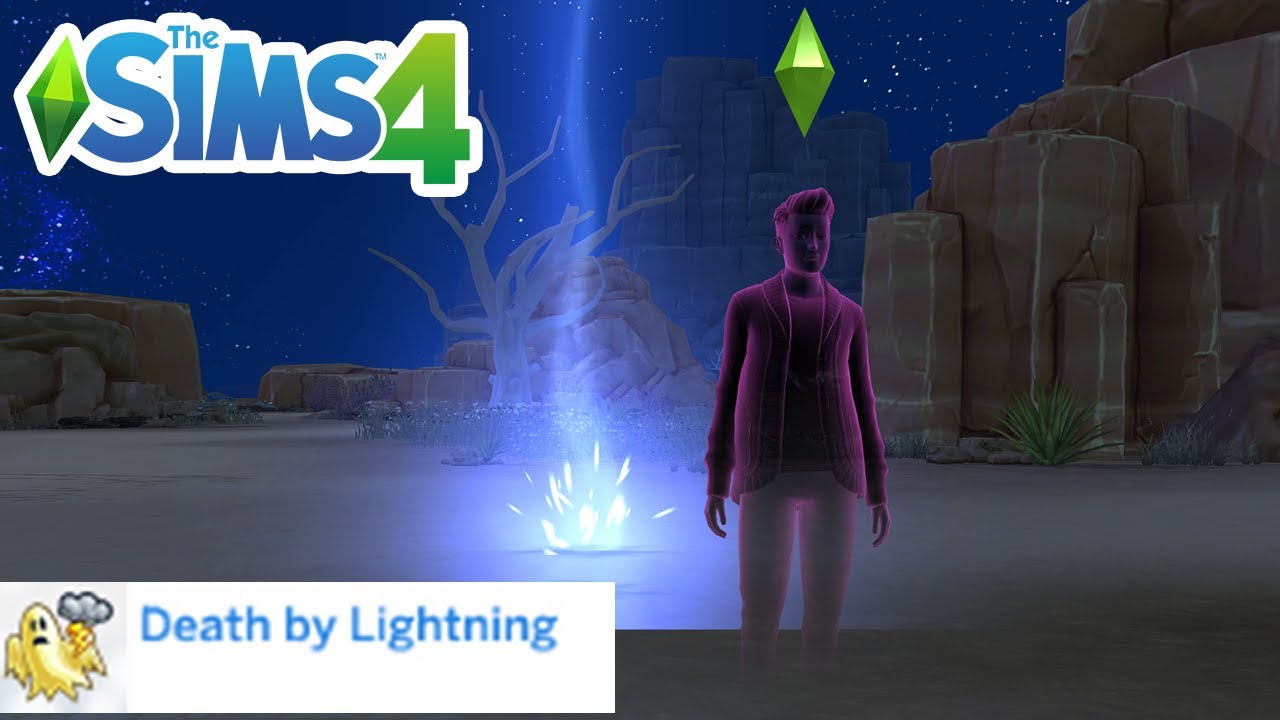 How To Turn A Ghost Sim Back To Human (Death By Lightning Cheat) - The ...
