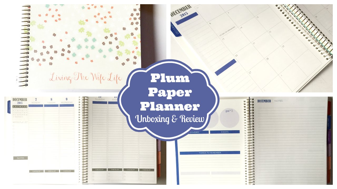 Product Review Unboxing Plum Paper Planner YouTube product-review-unboxing-plum-paper-planner-youtube
