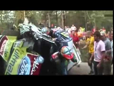 Compilation Of the Worst Rally Crash - YouTube