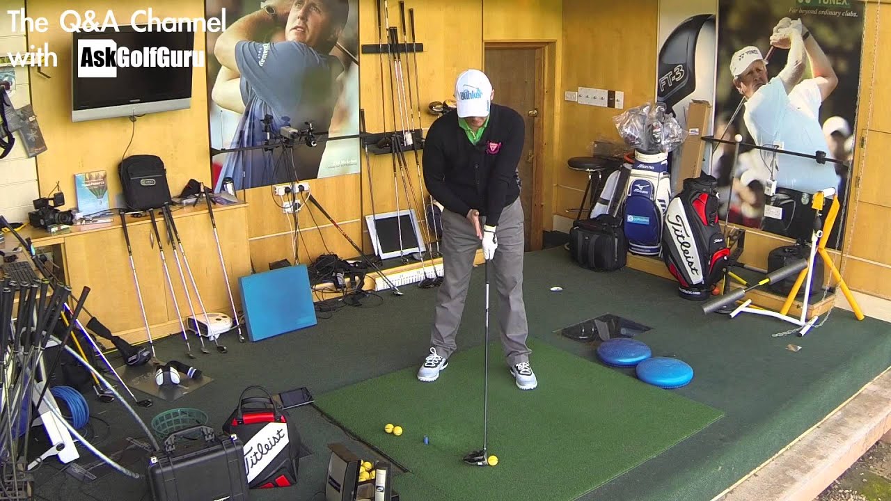 Golf Ball Position and Set Up AskGolfGuru - YouTube