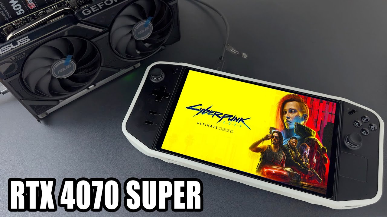 LEGION GO + RTX 4070 Super eGPU = INSANE Performance! - YouTube