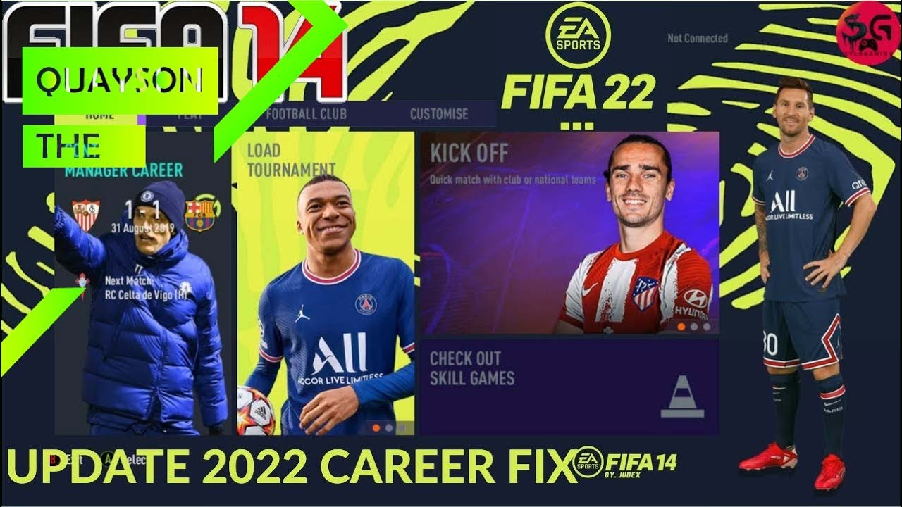 FIFA 14 PATCH 2022 CAREER MODE FIX | ALL TRANSFERS - YouTube