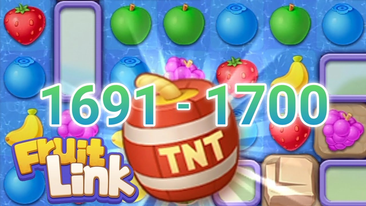 fruit link blast line game | level 1691 to 1700 | game fruit candy ...