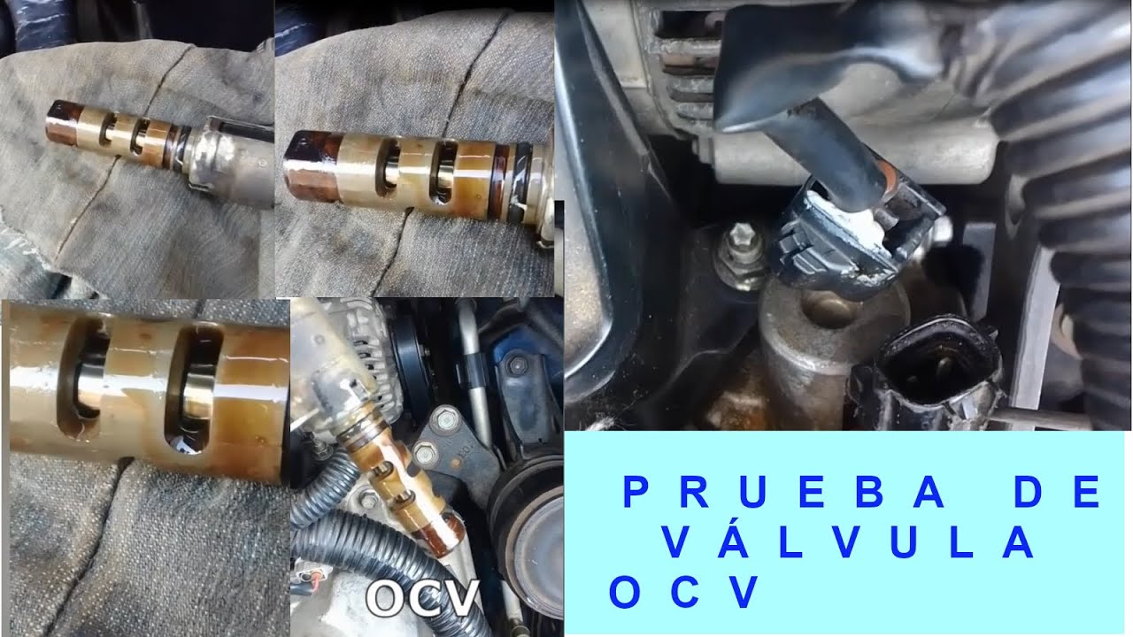 Prueba de solenoide válvula OCV, oil control valve - YouTube