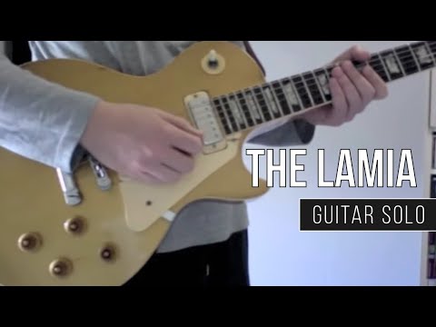 GENESIS The Lamia (live) Guitar Solo with Garageband - 1978 Gibson Les ...