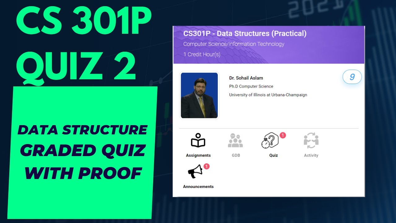 Cs301p Quiz 2 Graded With Proof Solution Fall 2022 Youtube