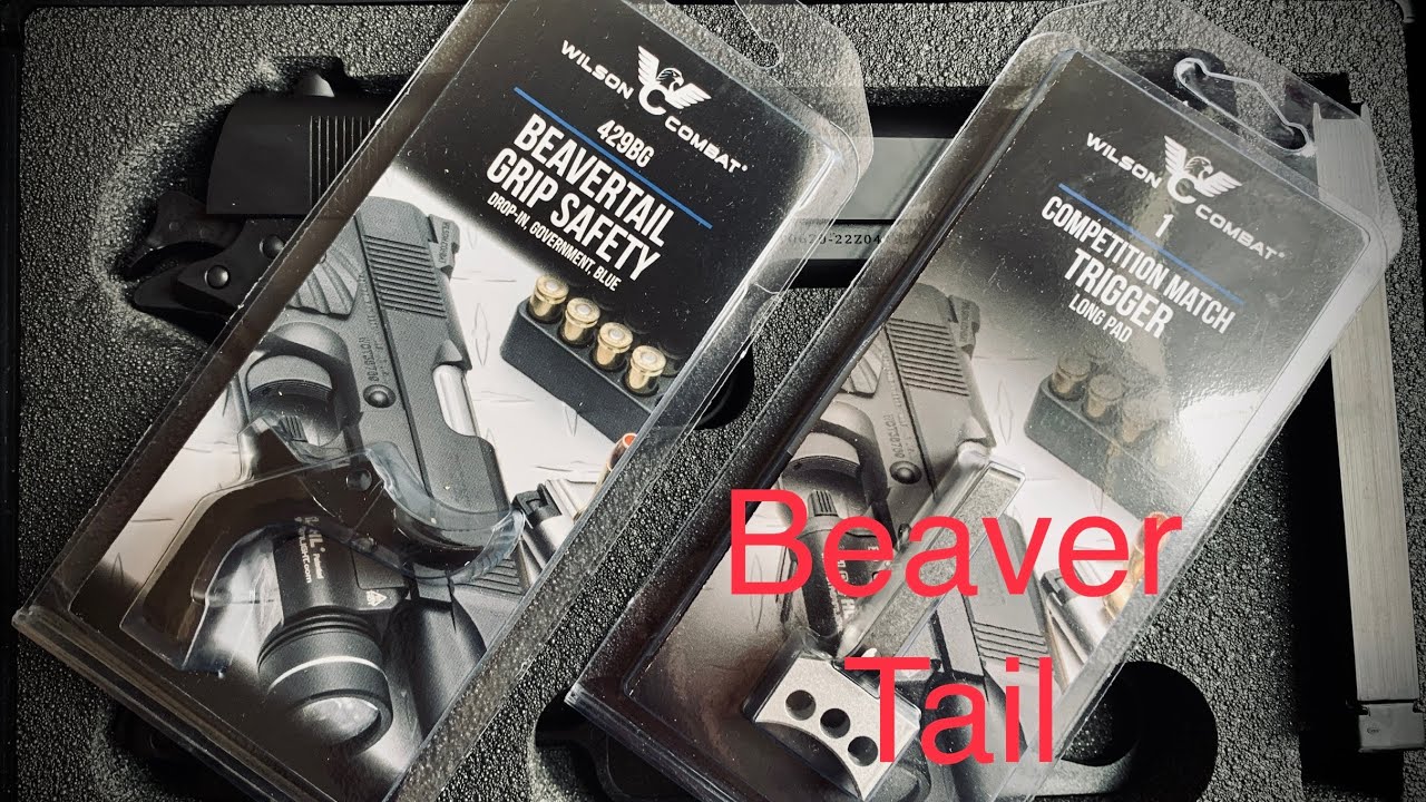 Tisas 1911A1 best upgrade 45ACP Wilson Combat BeaverTail - YouTube
