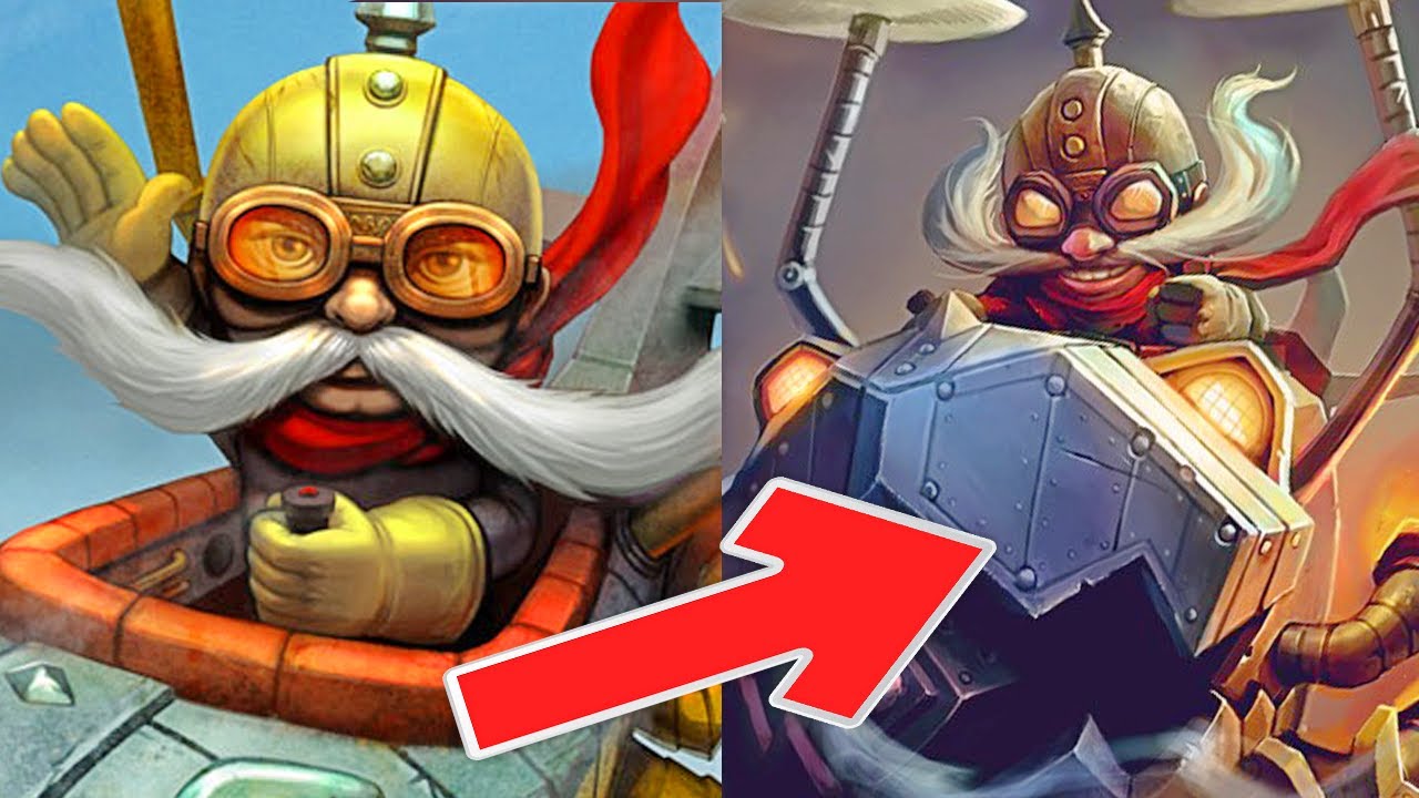 Splash Art antiguo vs Splash Art Nuevos League Of Legends - YouTube