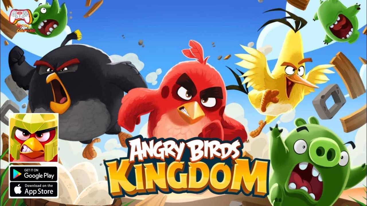Angry Birds Kingdom Gameplay - Angry Birds RPG Game Android - YouTube